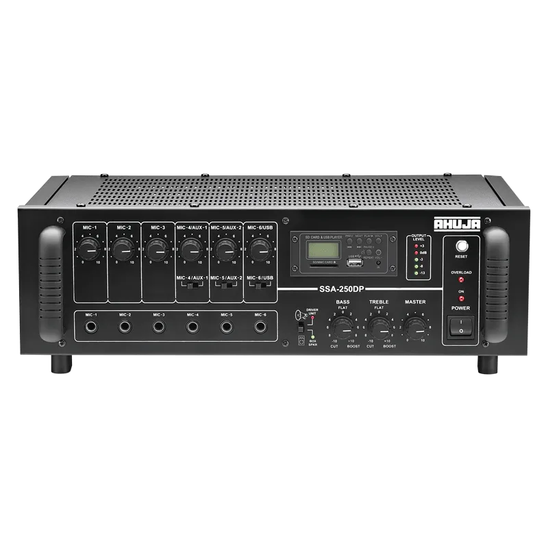 Buy Ahuja SSA-250DP 250W Professional PA Mixer Amplifier with ...